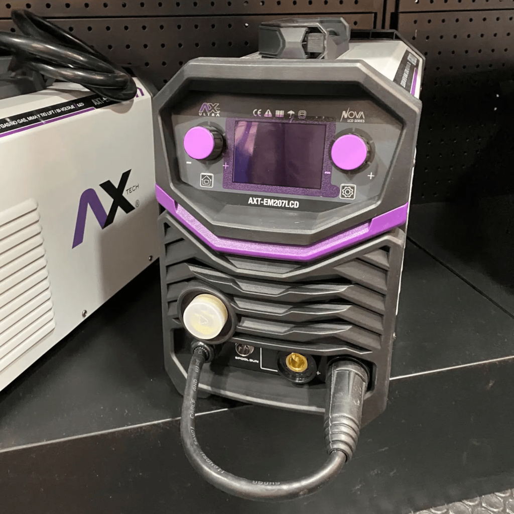 Soldadora inversora AXT-207LCD Axtech Electrodo y TIG LIFT Bi-Voltaje ...