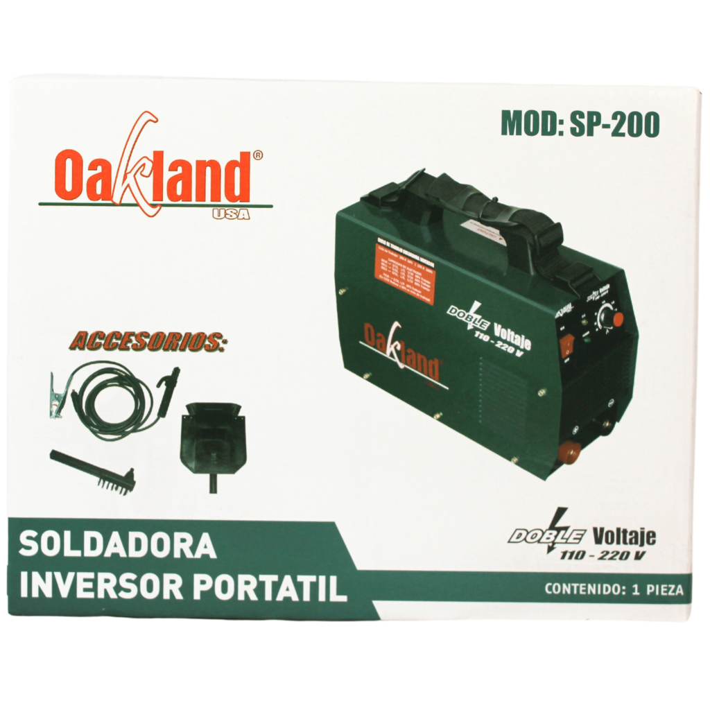 Soldadora Inversora Oakland SP200 – 200A | Solda Express